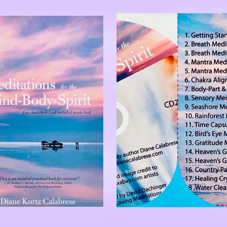 Meditations for the Mind-body-spirit Audiobook Cdcomes With - Etsy