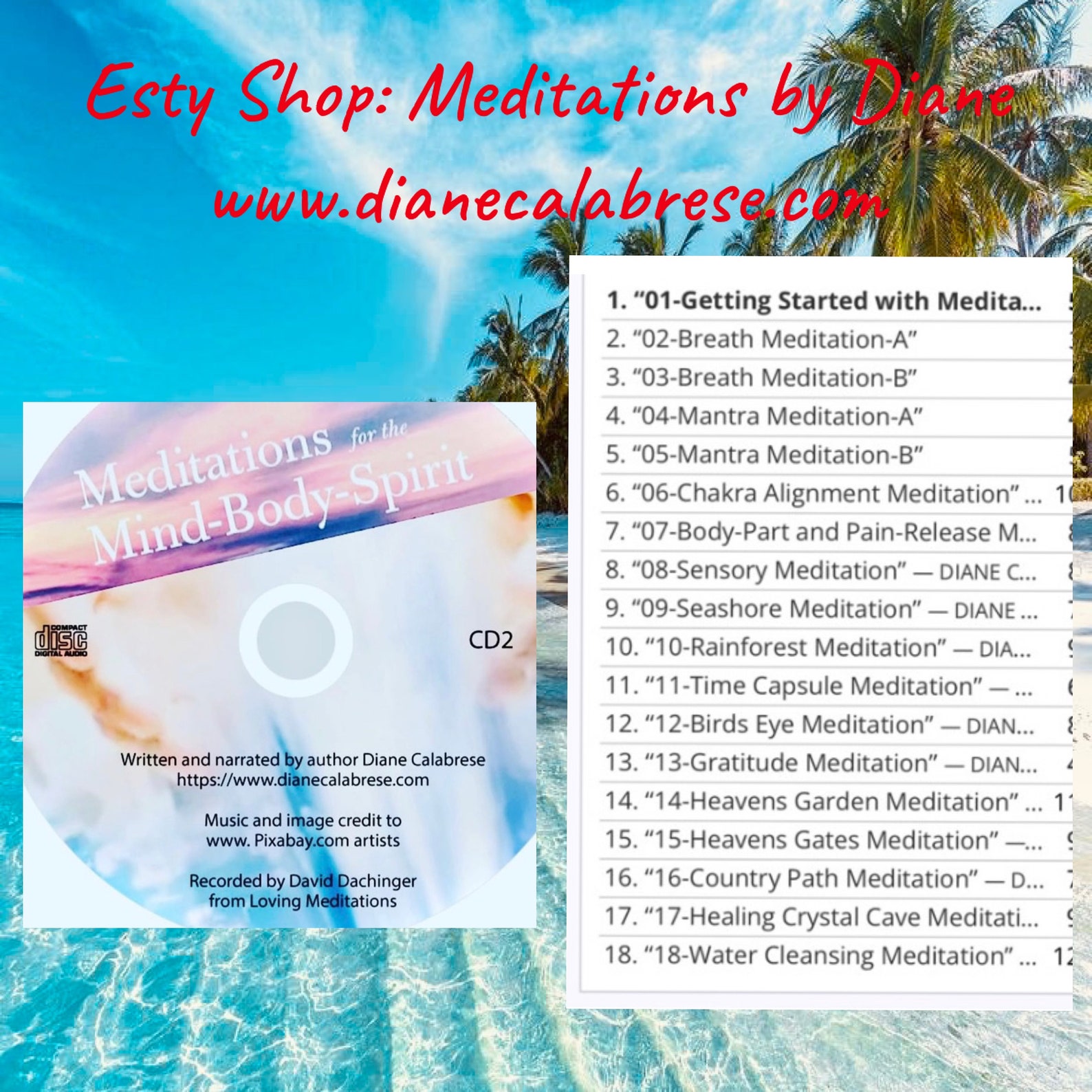 Meditations for the Mind-body-spirit Audiobook CD - Etsy