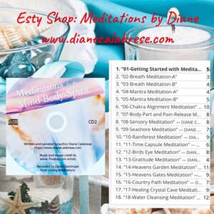 Meditations for the Mind-body-spirit Audiobook CD - Etsy