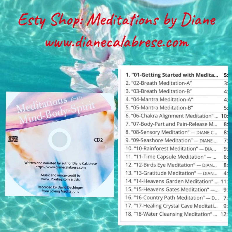 Meditations for the Mind-body-spirit Audiobook CD - Etsy