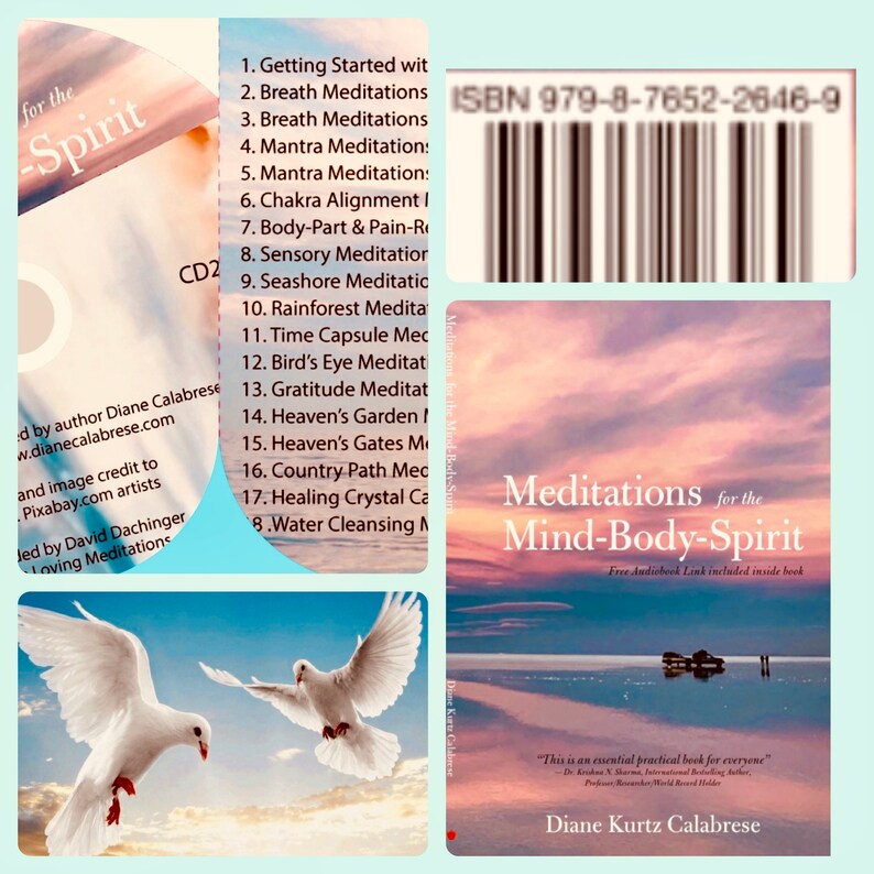 Meditations for the Mind-body-spirit Audiobook Cdcomes With - Etsy
