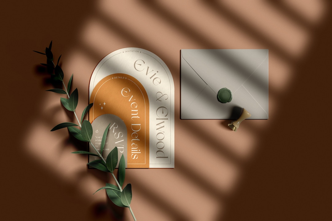 Dreamy Custom Wedding Invitation for Creatives and Design Studios ...