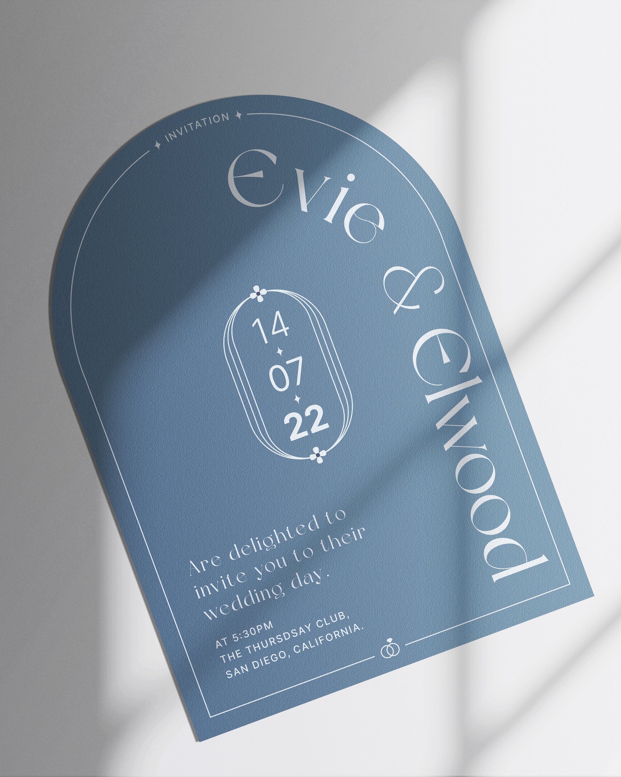 Dreamy Custom Wedding Invitation for Creatives and Design Studios ...