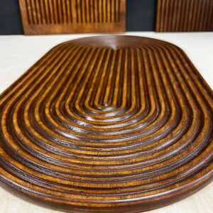 Oval Wooden Arch Tray - Housewarming Decor - Versatile - Stylish and ...