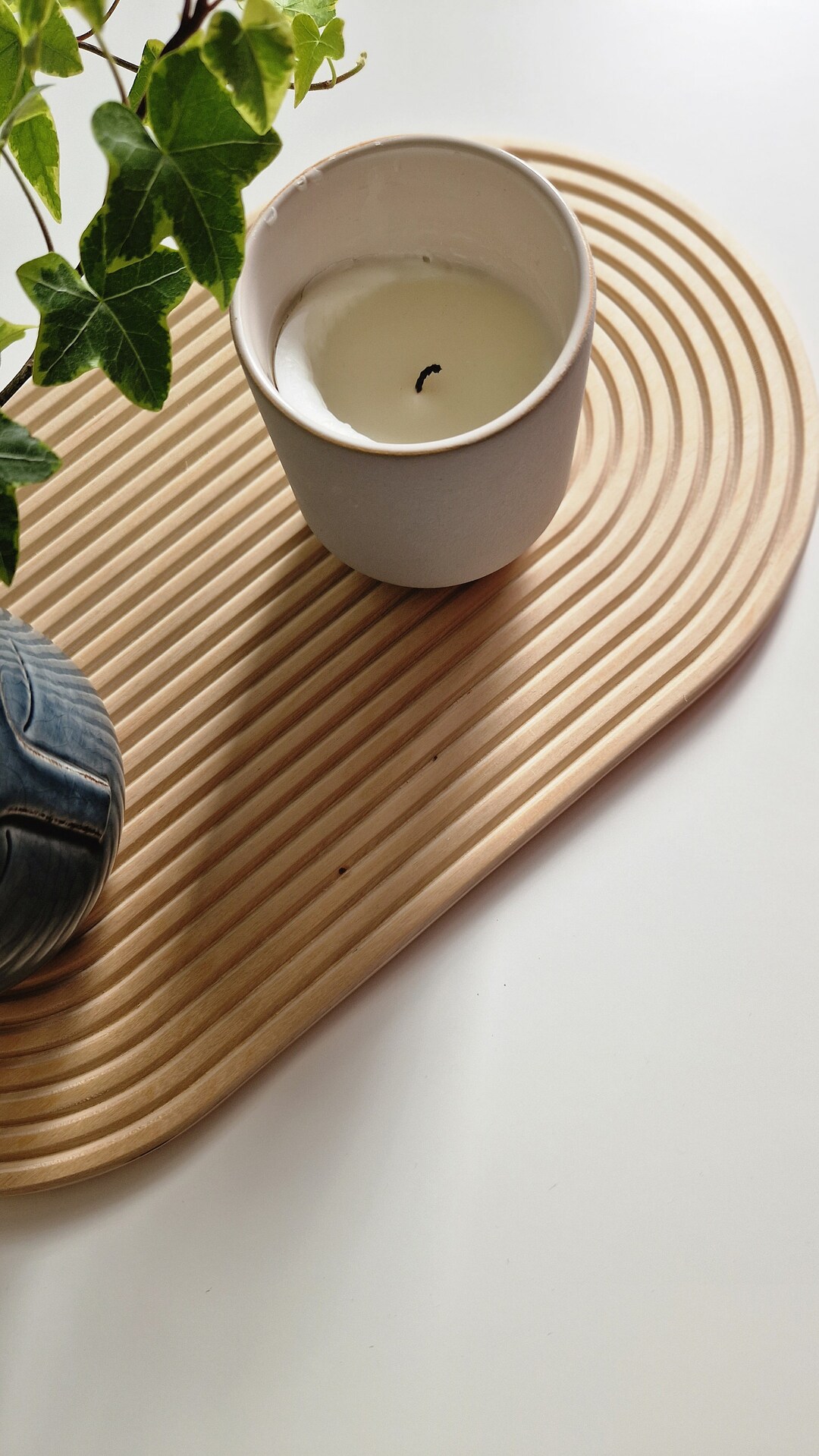 Oval Wooden Arch Tray - Housewarming Decor - Versatile - Stylish and ...