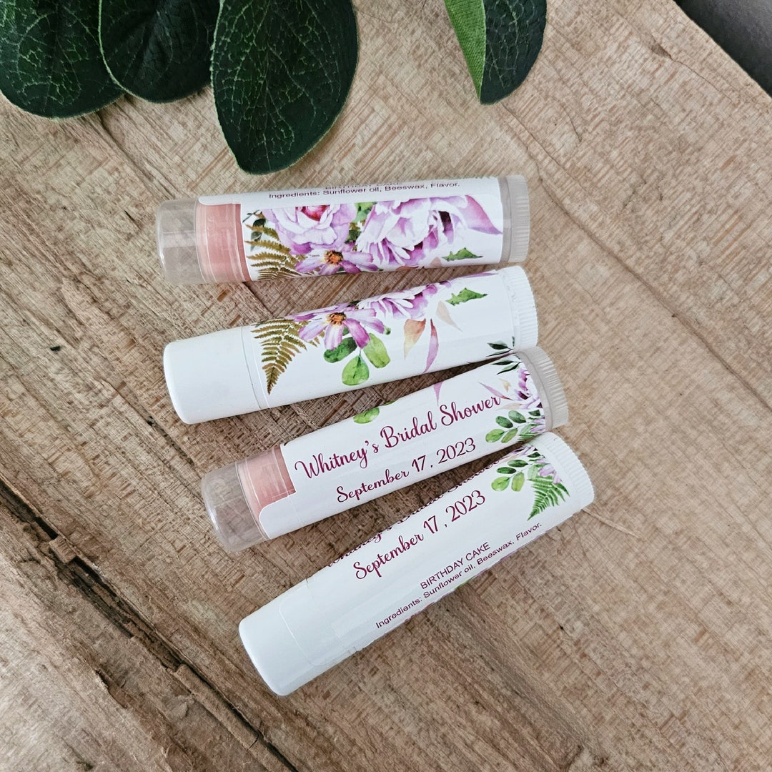 Personalized Lip Balms for Any Occasion, Custom Chapstick Lip ...