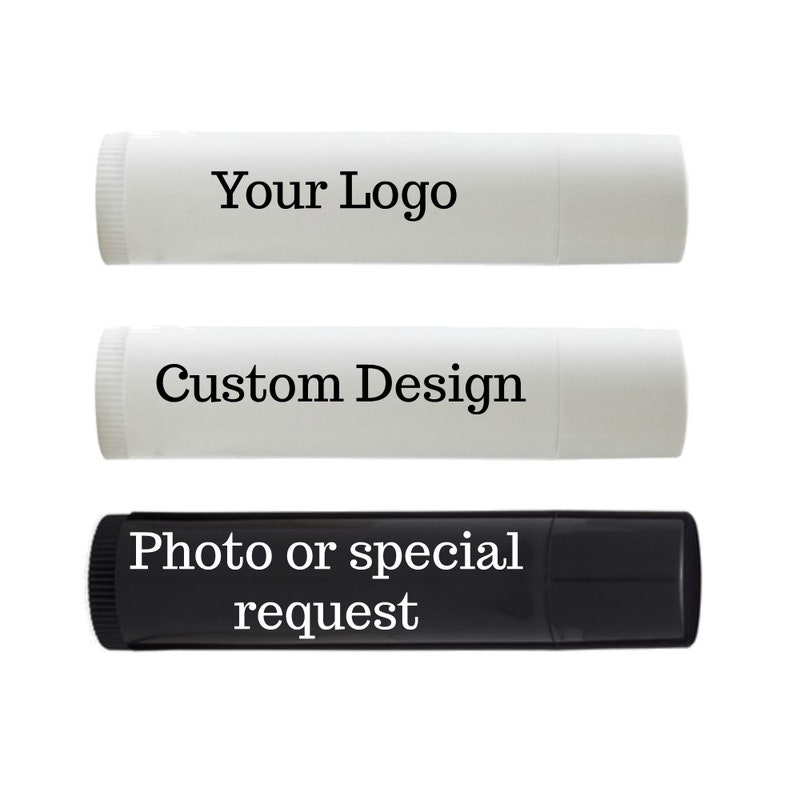 Custom Logo Chapsticks - Etsy