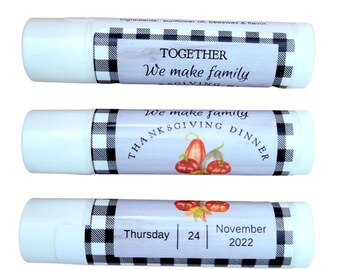 Personalized Boho Lip Balm Party Favors - Etsy