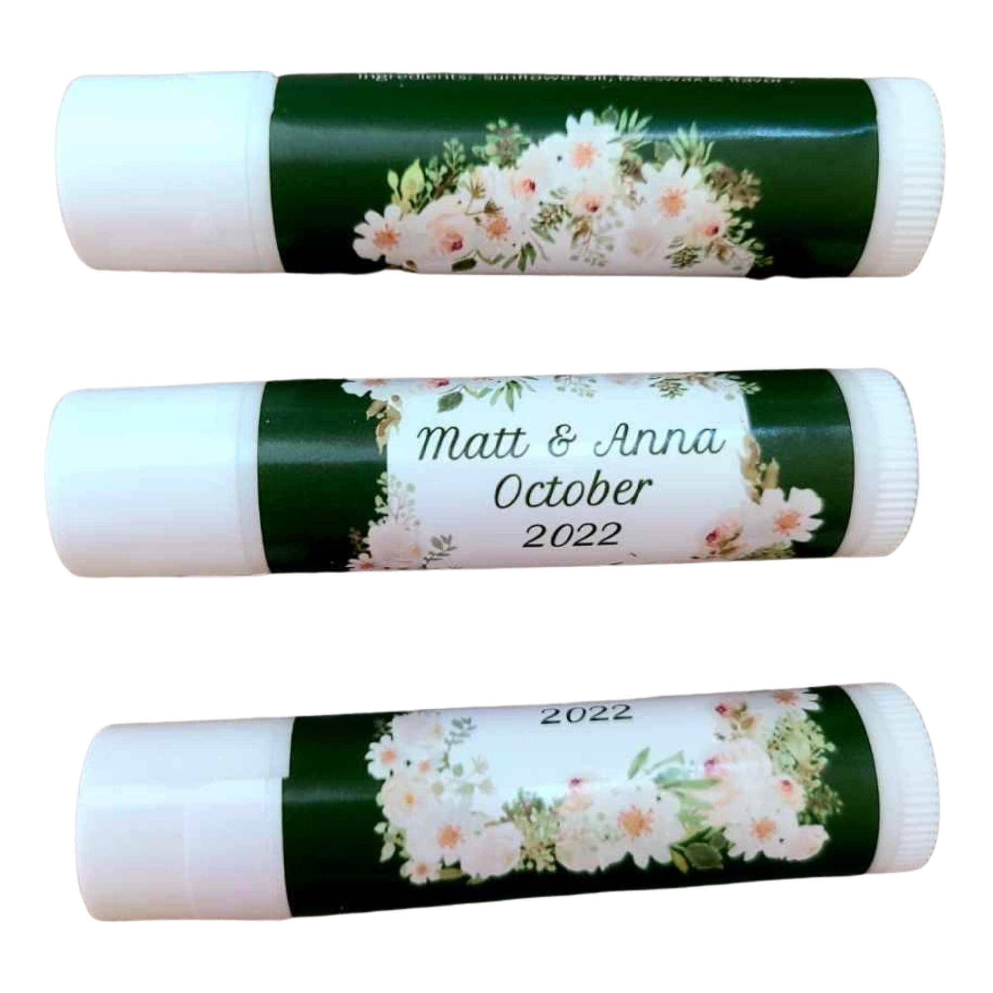 Personalized Lip Balms for Any Occasion, Handmade, Choose Label Design ...