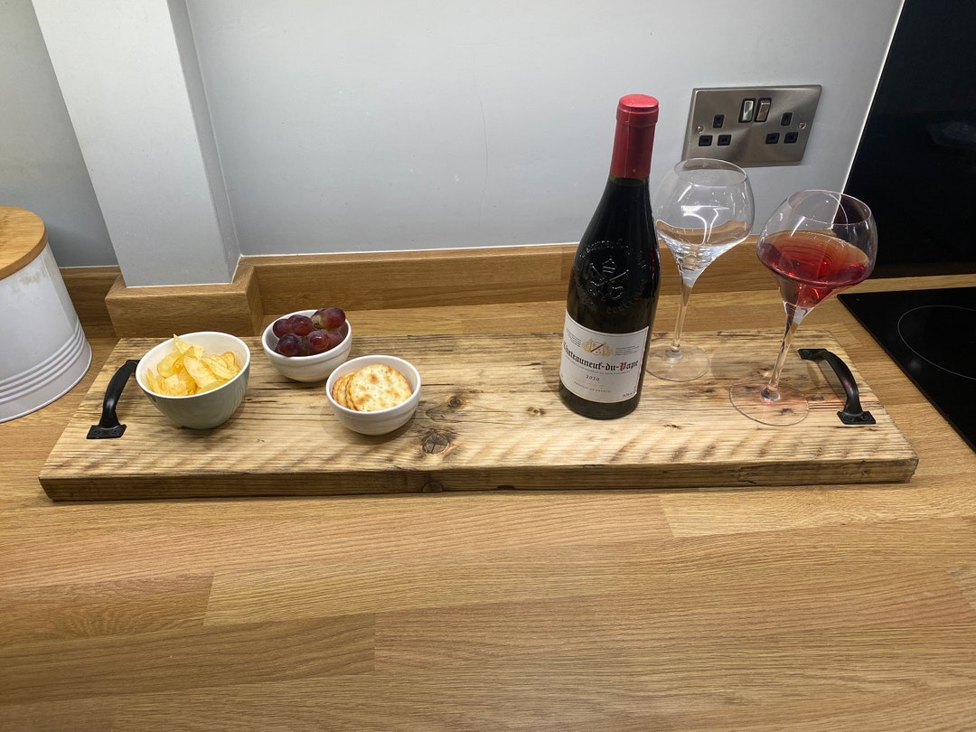 Rustic Serving Board Tapas Board Snack Board Party Serving Board ...