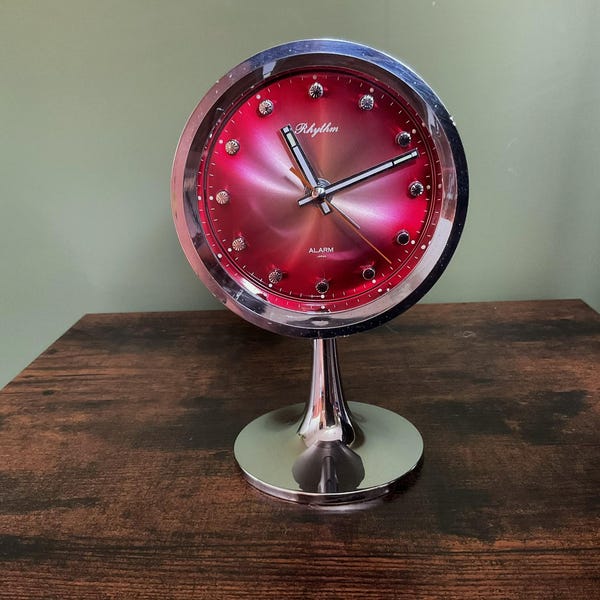 Space Age Clock - Etsy