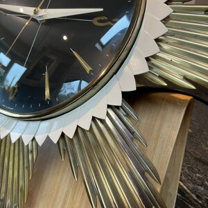 Rare Metamec Mid Century Retro Sunray / Sunburst Mains Electric Wall ...