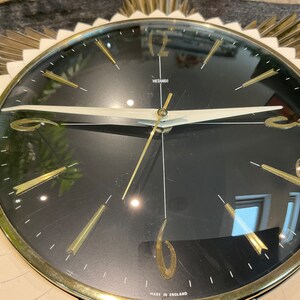 Rare Metamec Mid Century Retro Sunray / Sunburst Mains Electric Wall ...