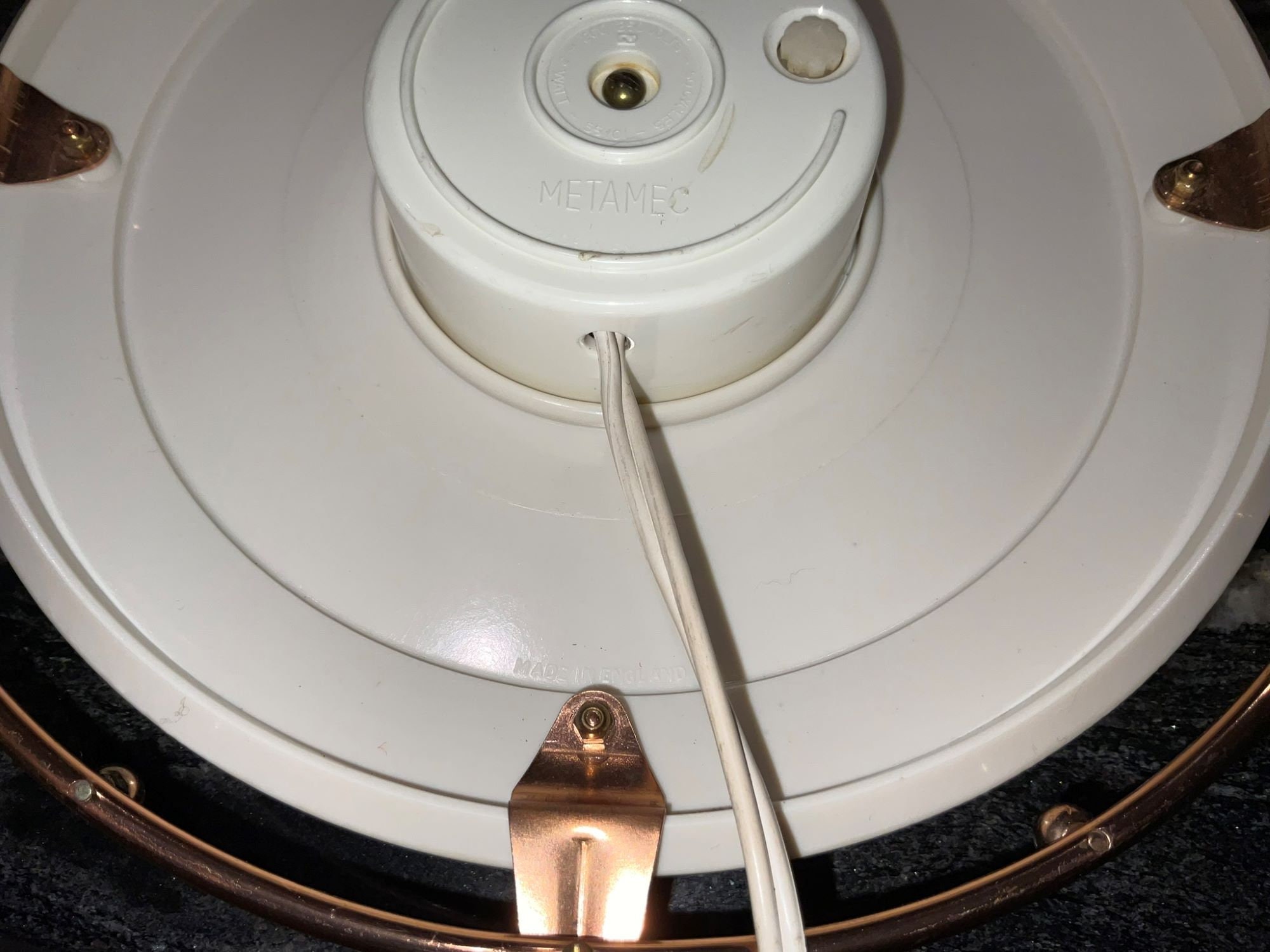 Metamec Mid Century Mains Power Sputnik Atomic Style 1960s Wall Clock ...