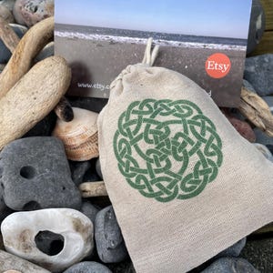 Irish Hag Stone No 97 Odin Fairy Stone Witch Stone Holey Stone Adder ...