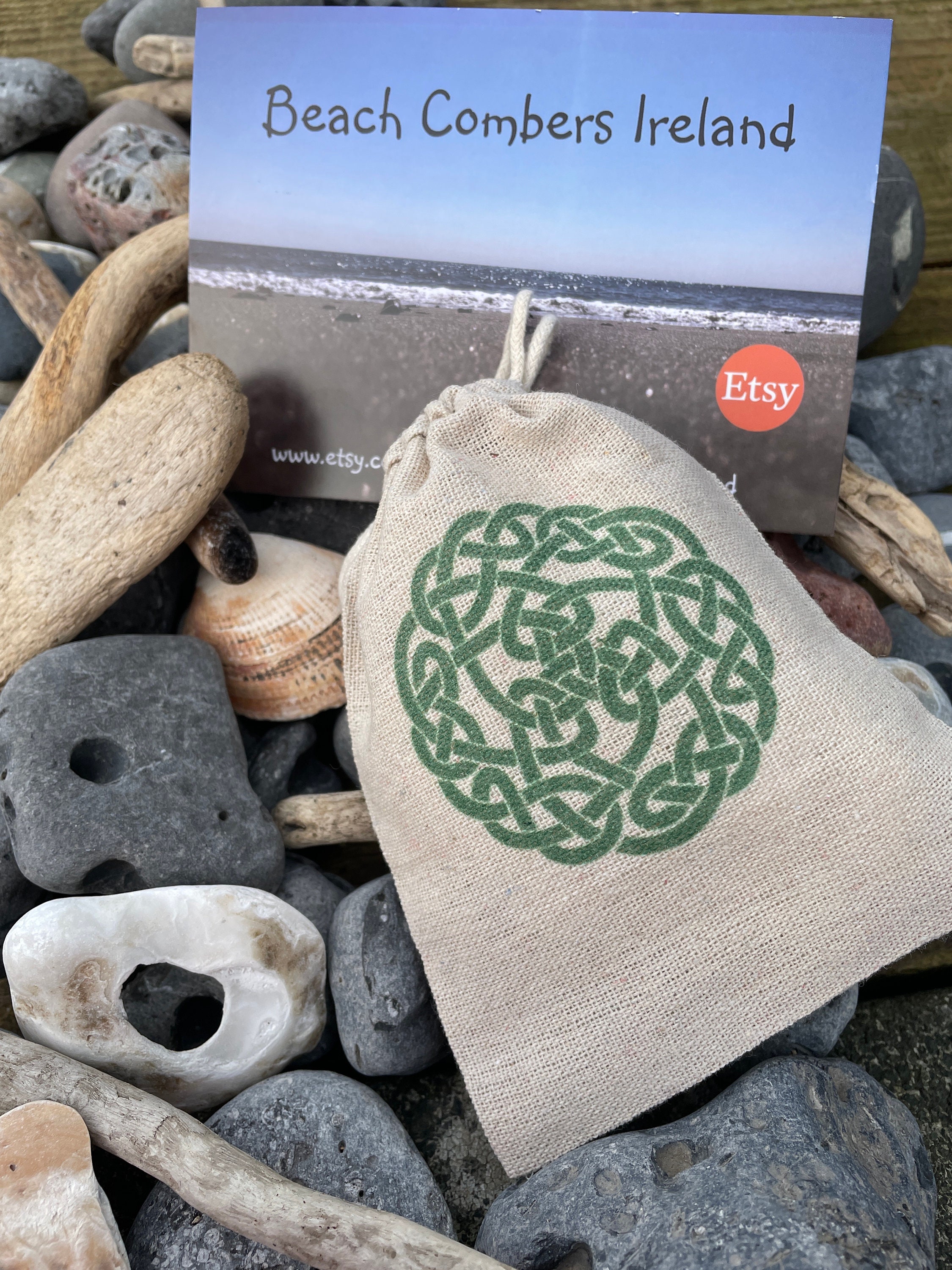 Ogham Irish Luck Stones Hand Engraved With the Ancient Irish Script ...