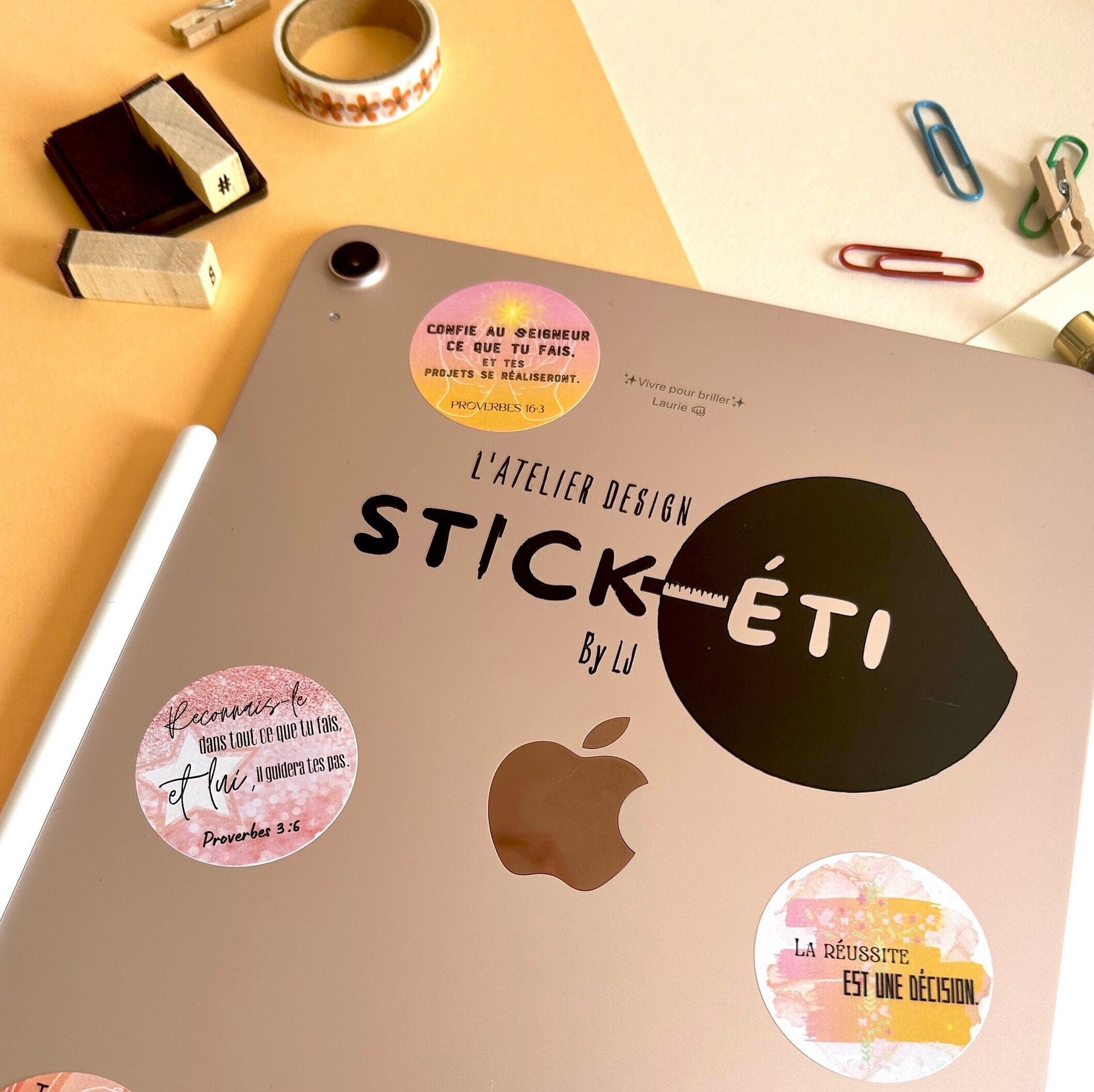 Stickers/ Self-adhesive Labels Christian Bible Verse Sticker Sheet ...