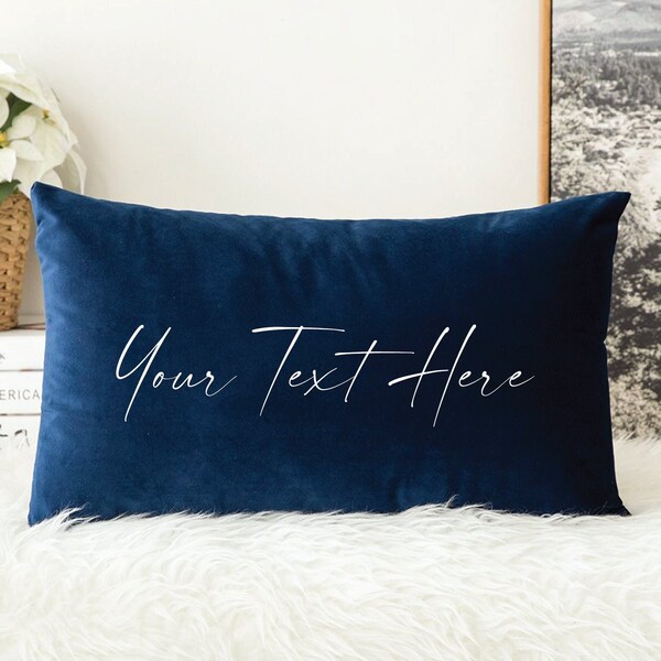 Text Pillow - Etsy