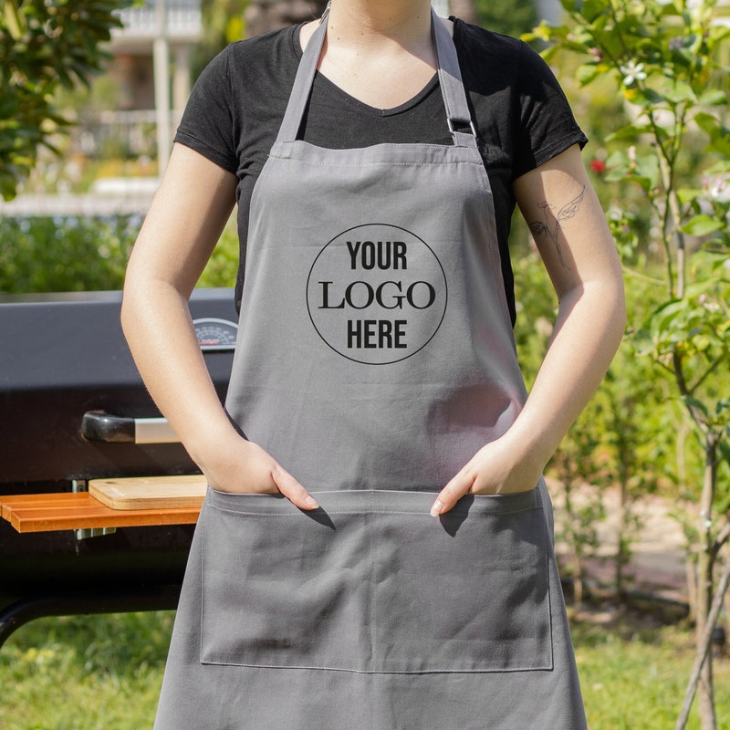 Custom Logo Apron - Etsy