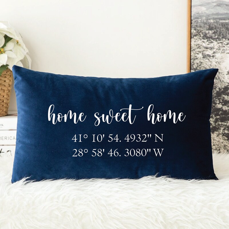 Longitude Pillow - Etsy