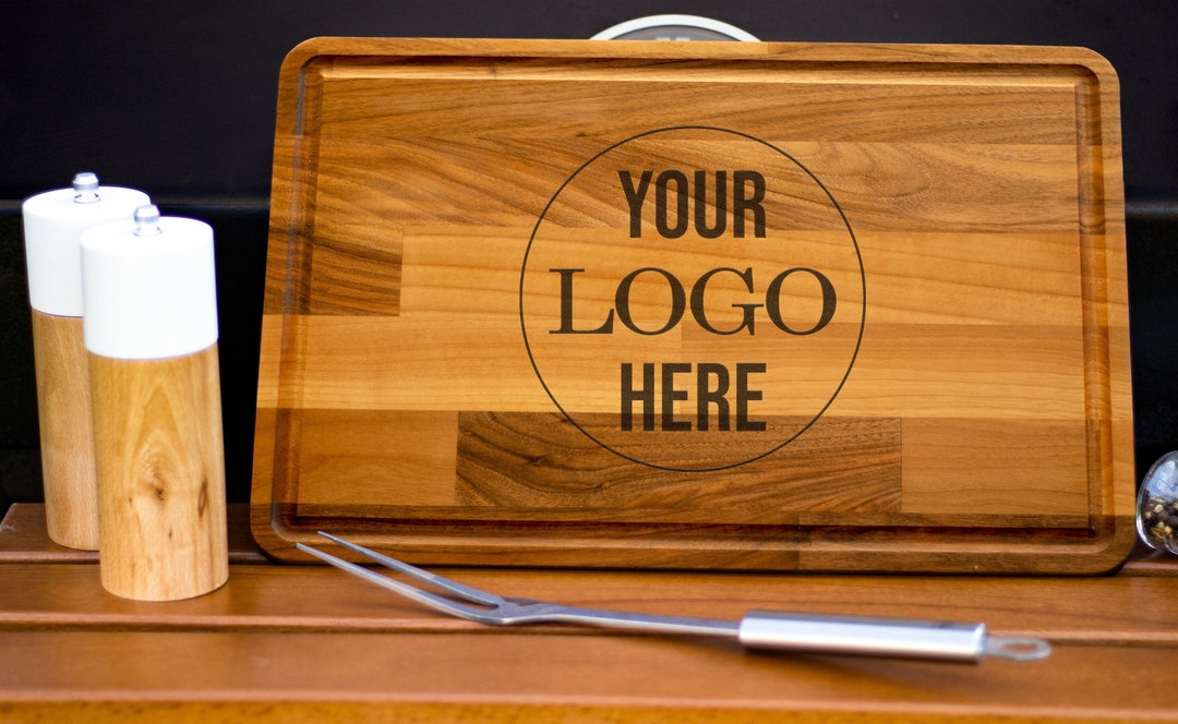 Engraved Logo Cutting Board Custom Logo Cutting Board - Etsy Singapore