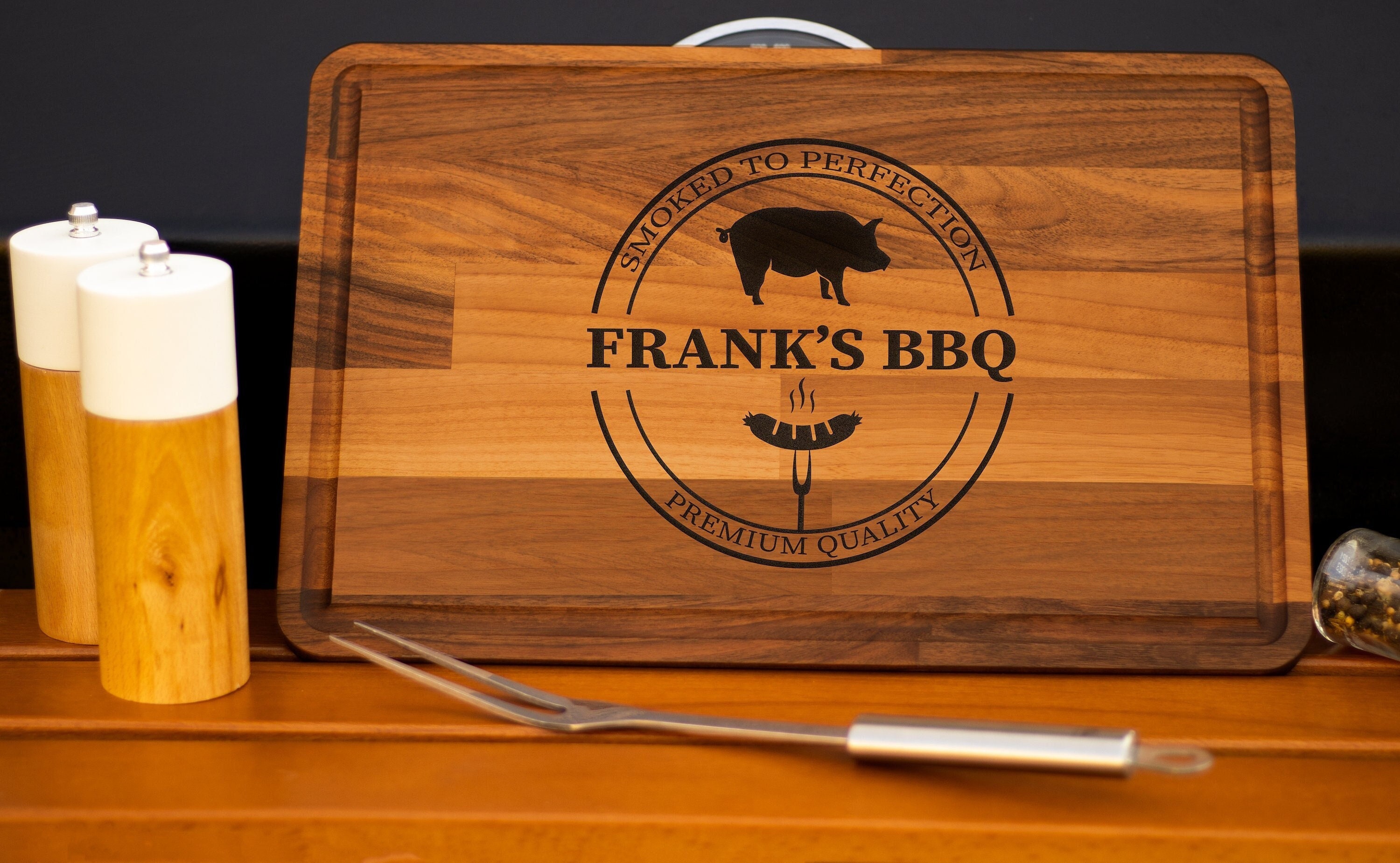 Custom BBQ Board BBQ Cutting Board Personalized Cutting - Etsy