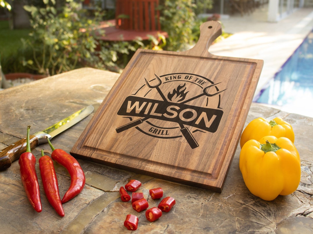 Personalized Cutting Board, Custom BBQ Board, BBQ Cutting Board, Custom ...