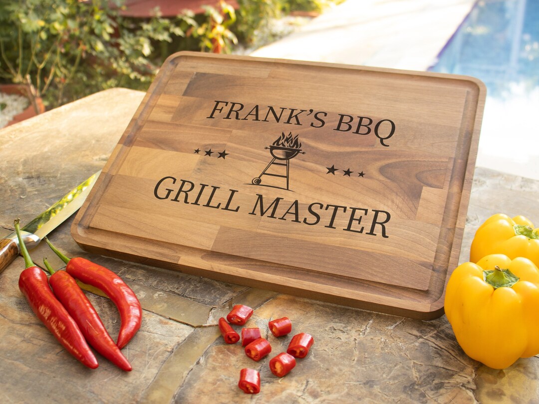 Custom BBQ Board, BBQ Cutting Board, Personalized Cutting Board, Custom ...
