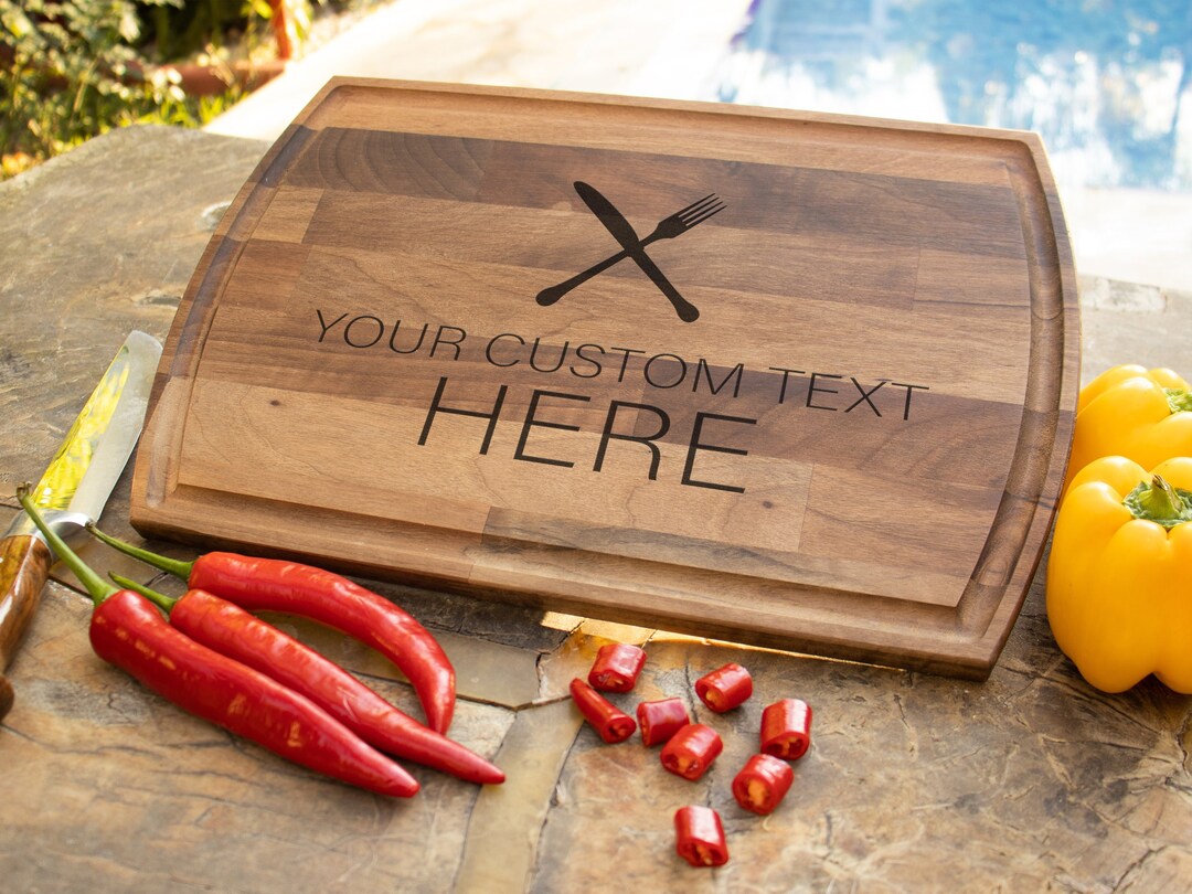 Engraved Cutting Board Custom Cutting Board Personalized - Etsy
