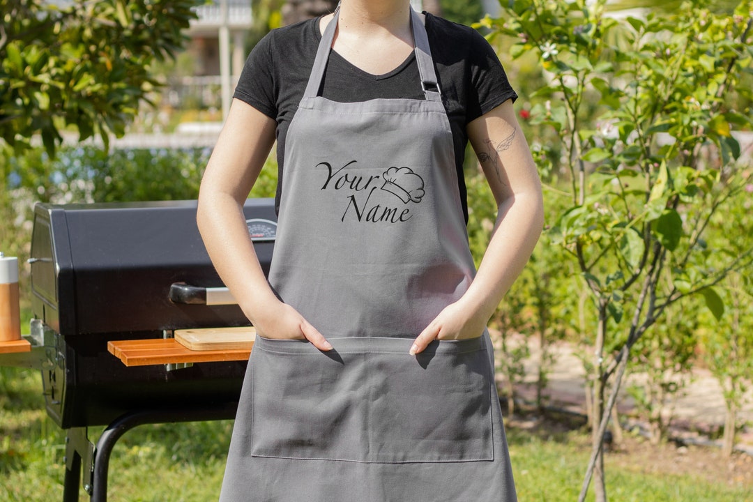 Personalized Name Apron, Custom Apron, Women Apron, Customized Apron ...