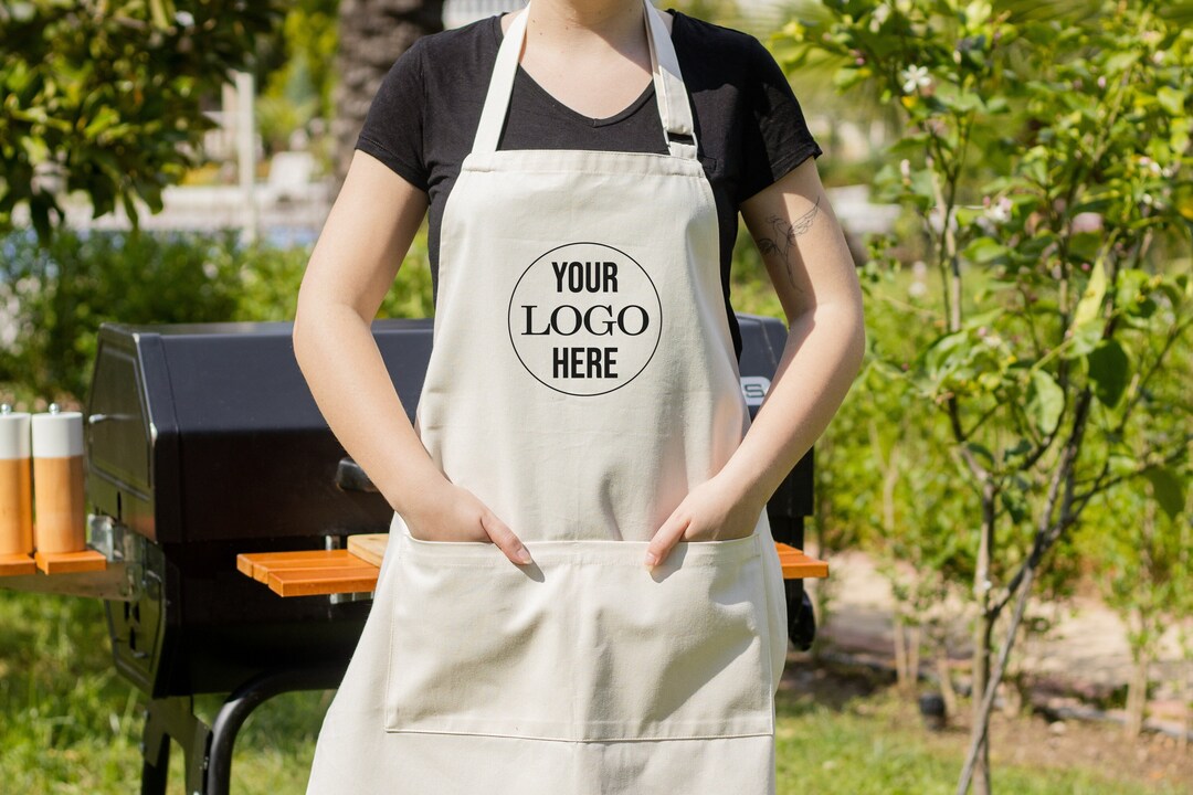 Personalized Logo Apron, Custom Apron, Company Logo Apron, Bulk Custom ...