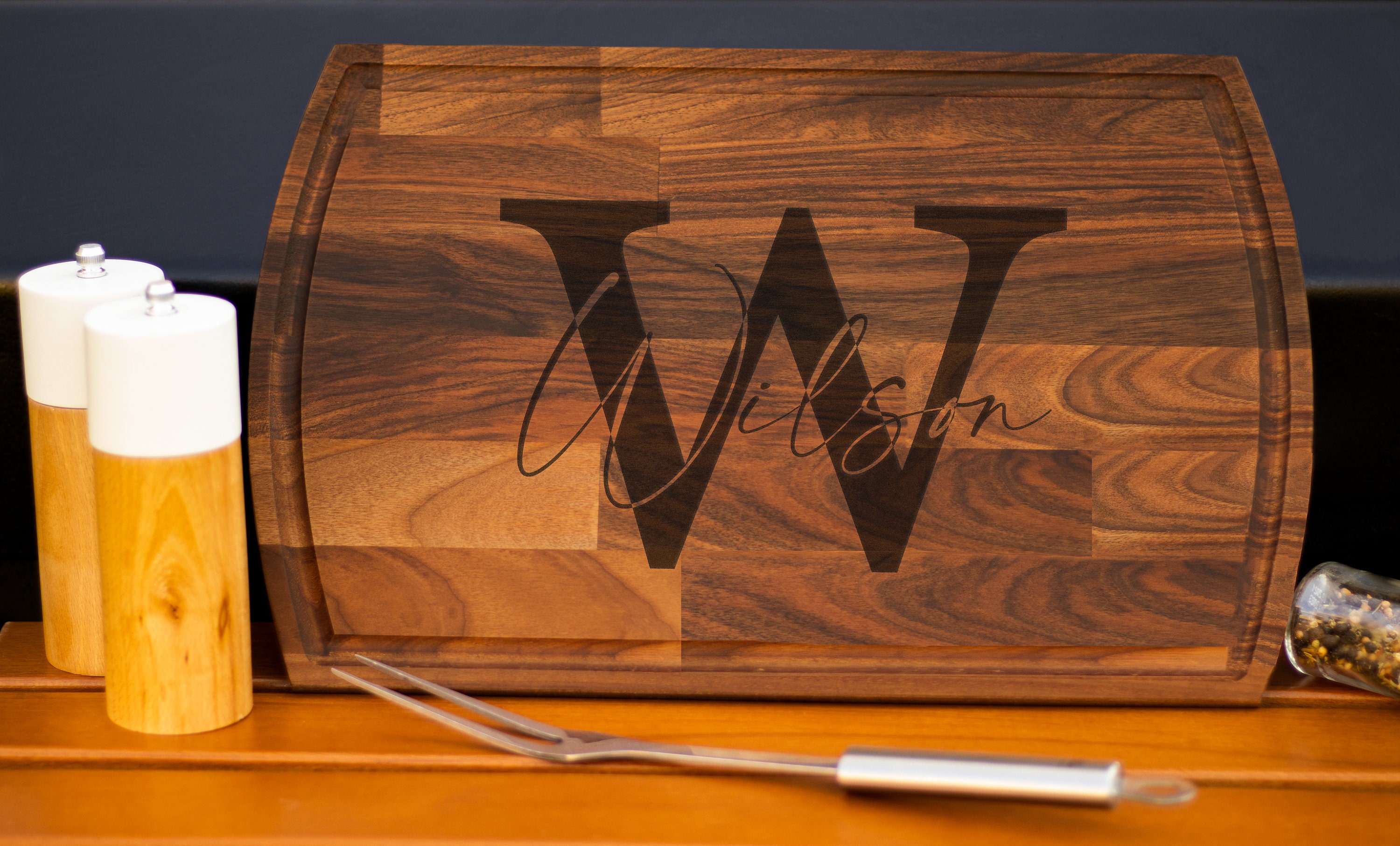 Custom Cutting Board Monogram Cutting Board Personalized - Etsy