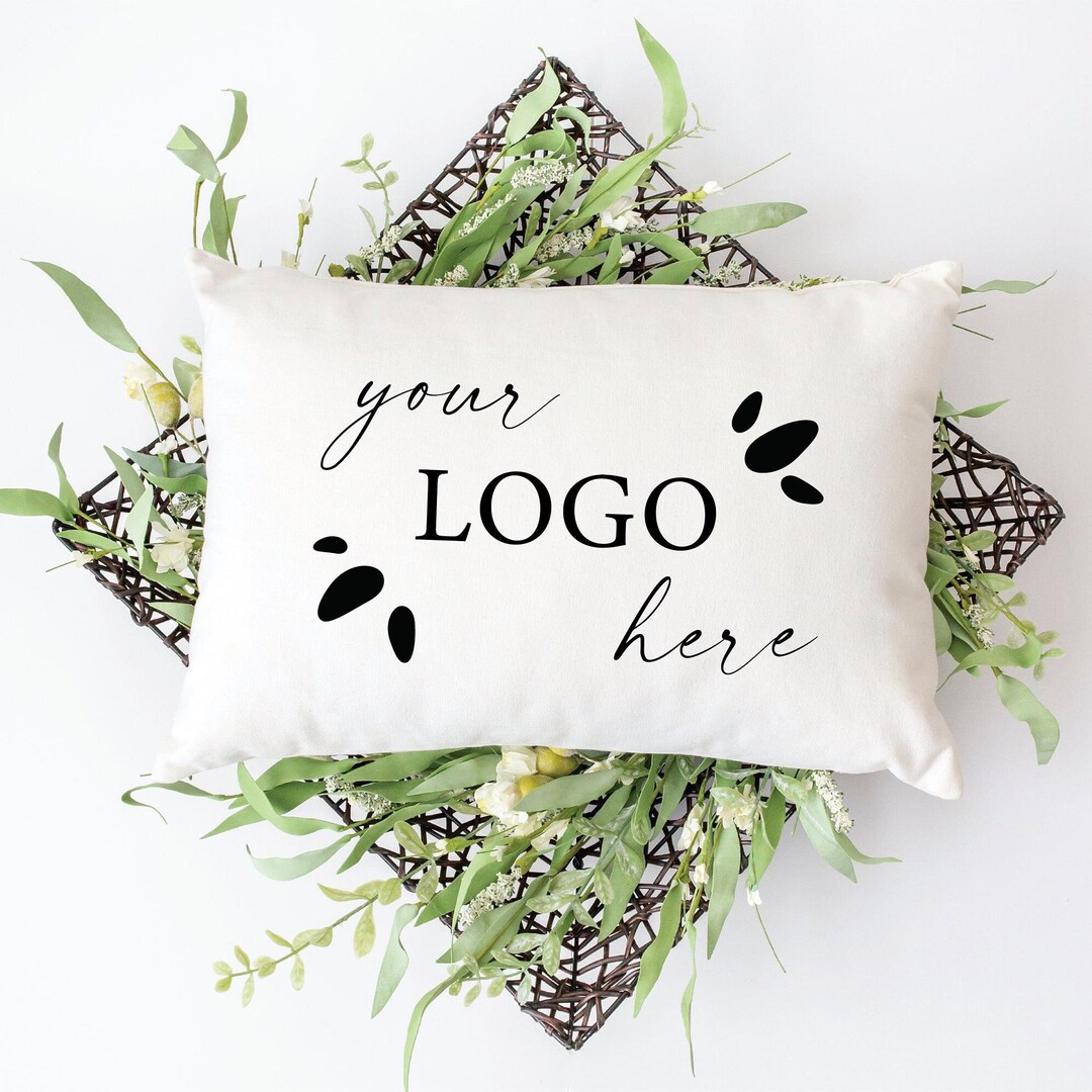 Personalized Logo Pillow, Custom Logo Pillow, Personalized Pillow ...