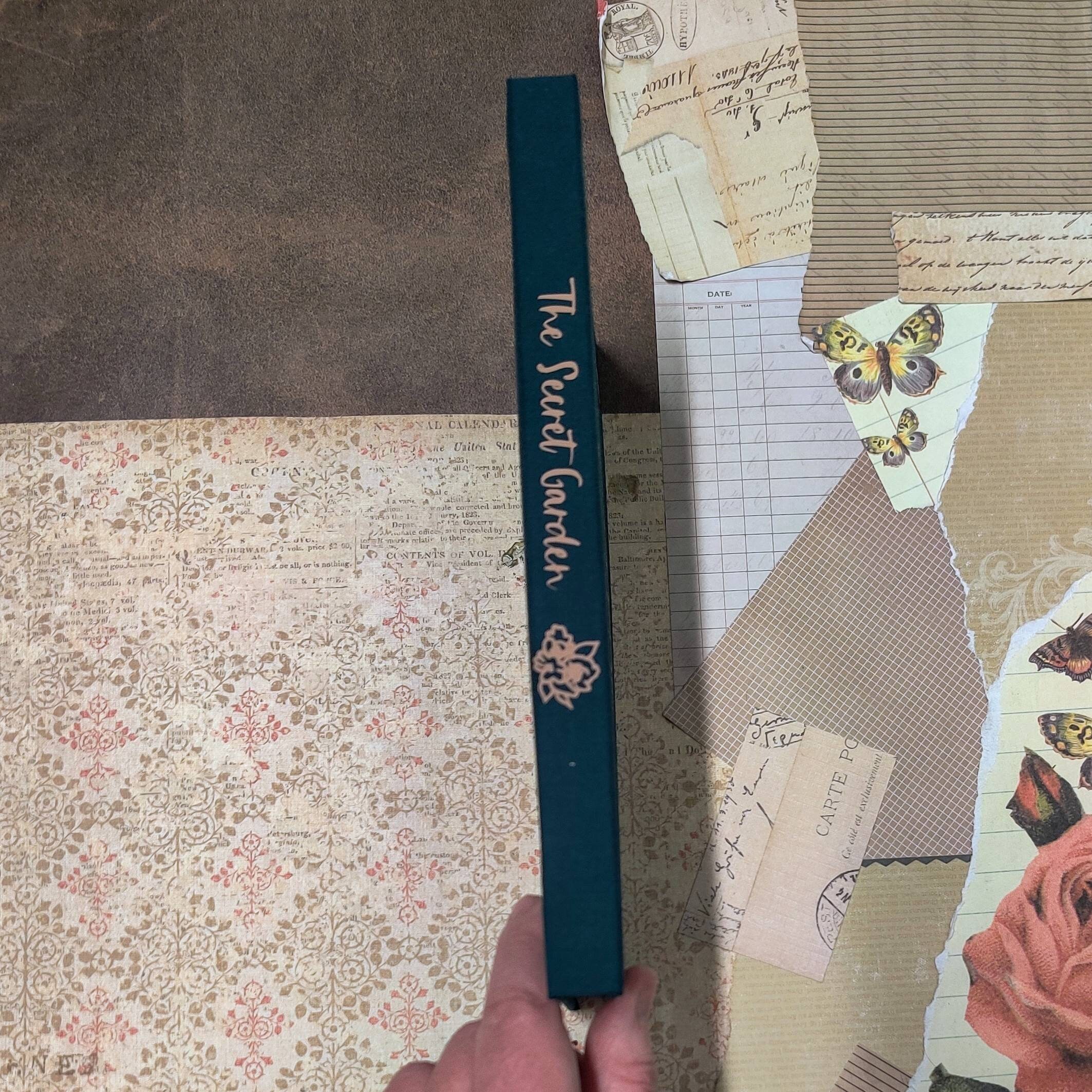 The Secret Garden Hand Bound Book, One of a Kind - Etsy