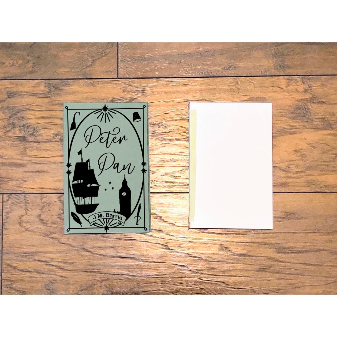 Peter Pan Typeset and Cover Image for Book, PDF and PNG, Digital ...