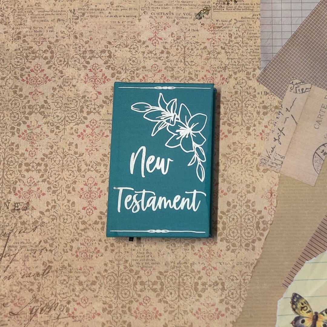 New Testament Hand Bound Book, Bible Rebind - Etsy