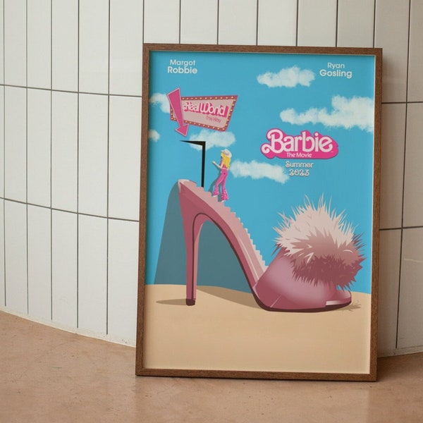 Barbie the Movie Poster - Etsy