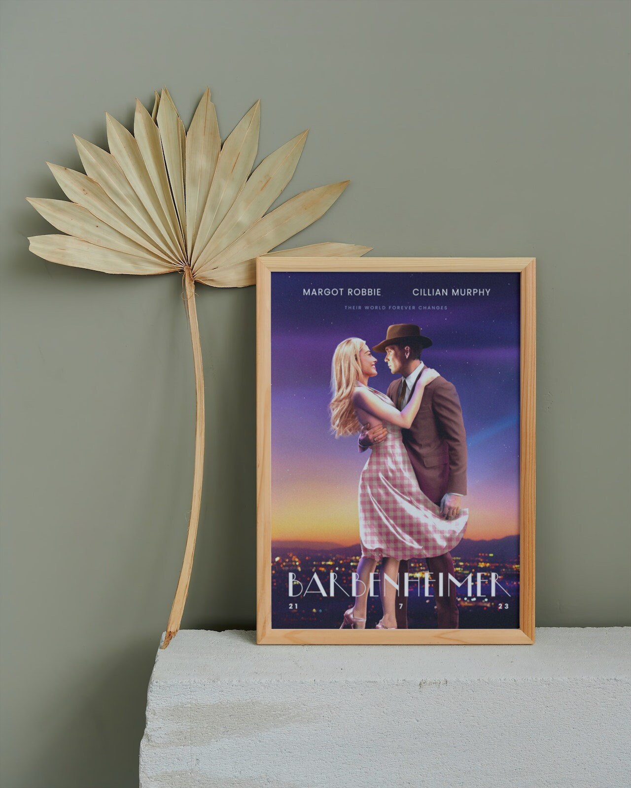 Barbenheimer Barbie Movie Oppenheimer Poster