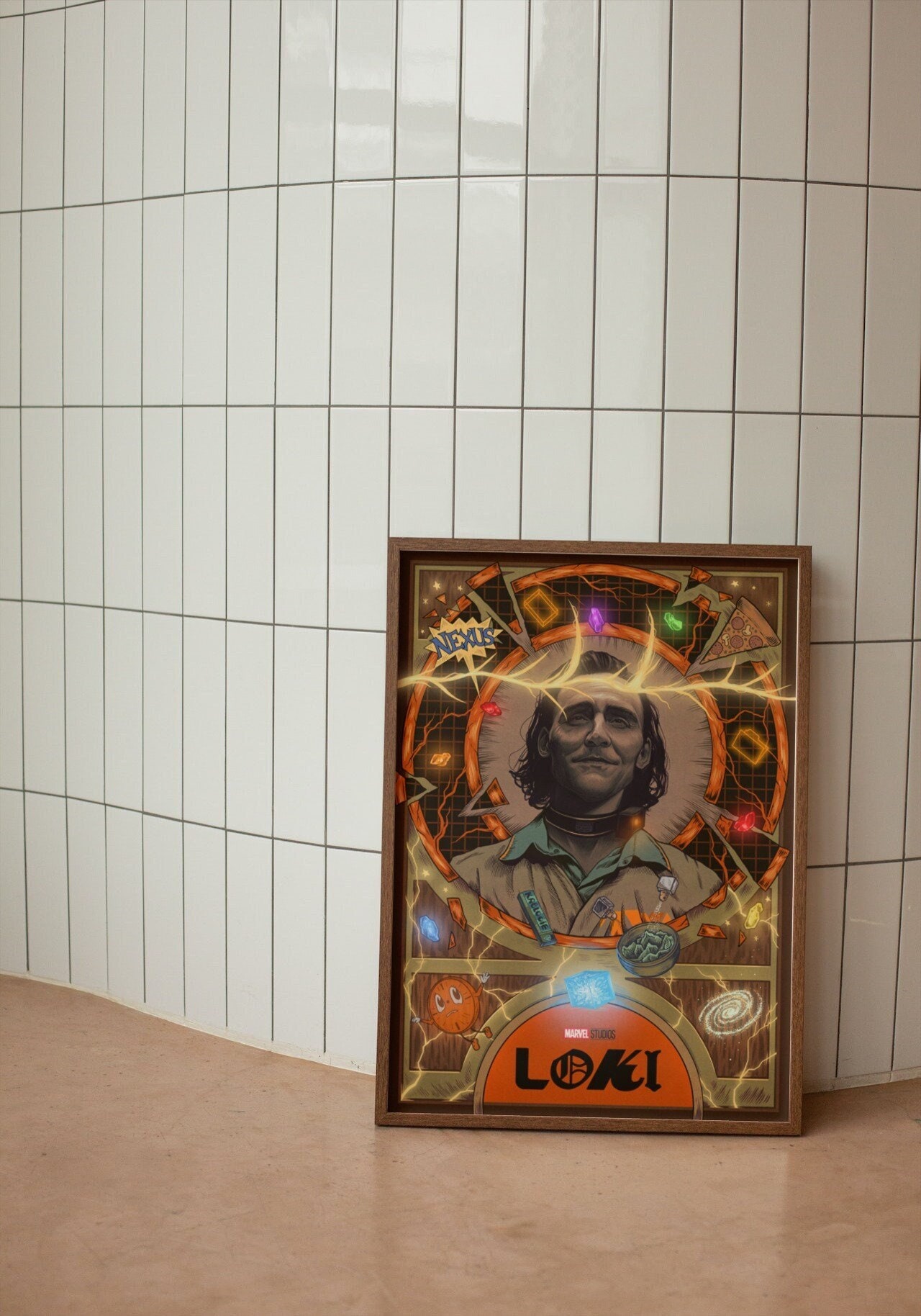 Loki Movie Poster, Loki Poster, Marvel, Modern Art, Vintage Poster ...