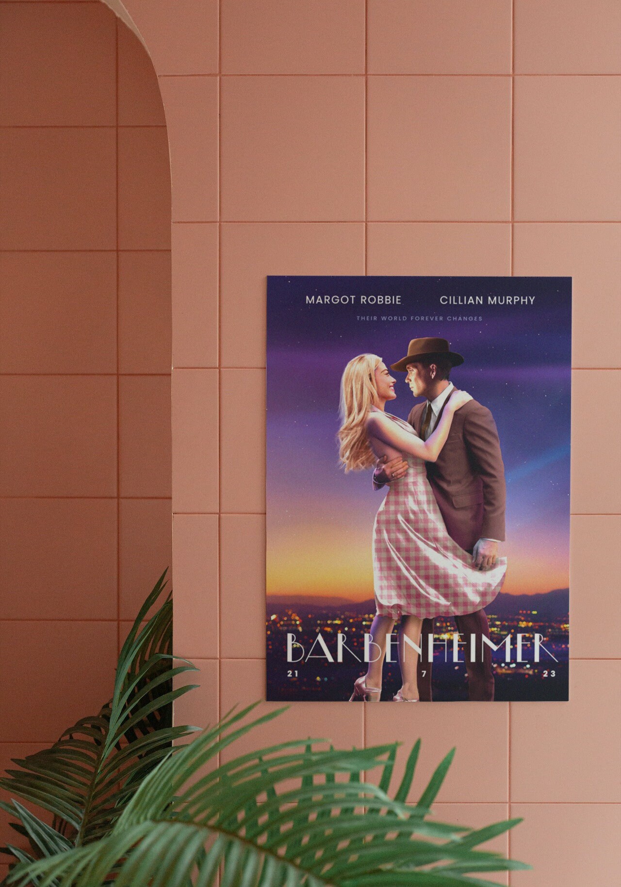 Barbenheimer Barbie Movie Oppenheimer Poster