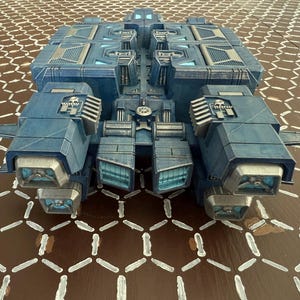 Battletech Miniature - PLA Painted - HEXTECH Borealis Dropship Mech Bay ...