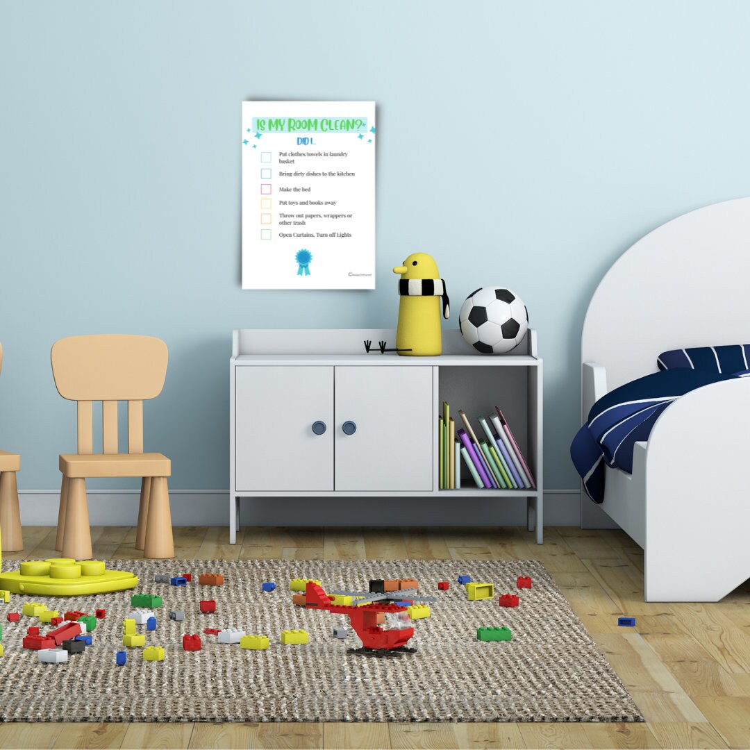 BUNDLE Responsibility Chart for Kids Routine System Printable Checklist ...