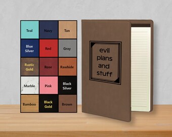 Evil Plans Notepad - Etsy