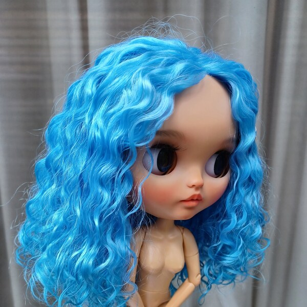 Blue Hair Doll - Etsy