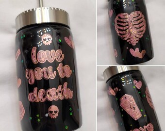 Goth Girl Tumbler - Etsy