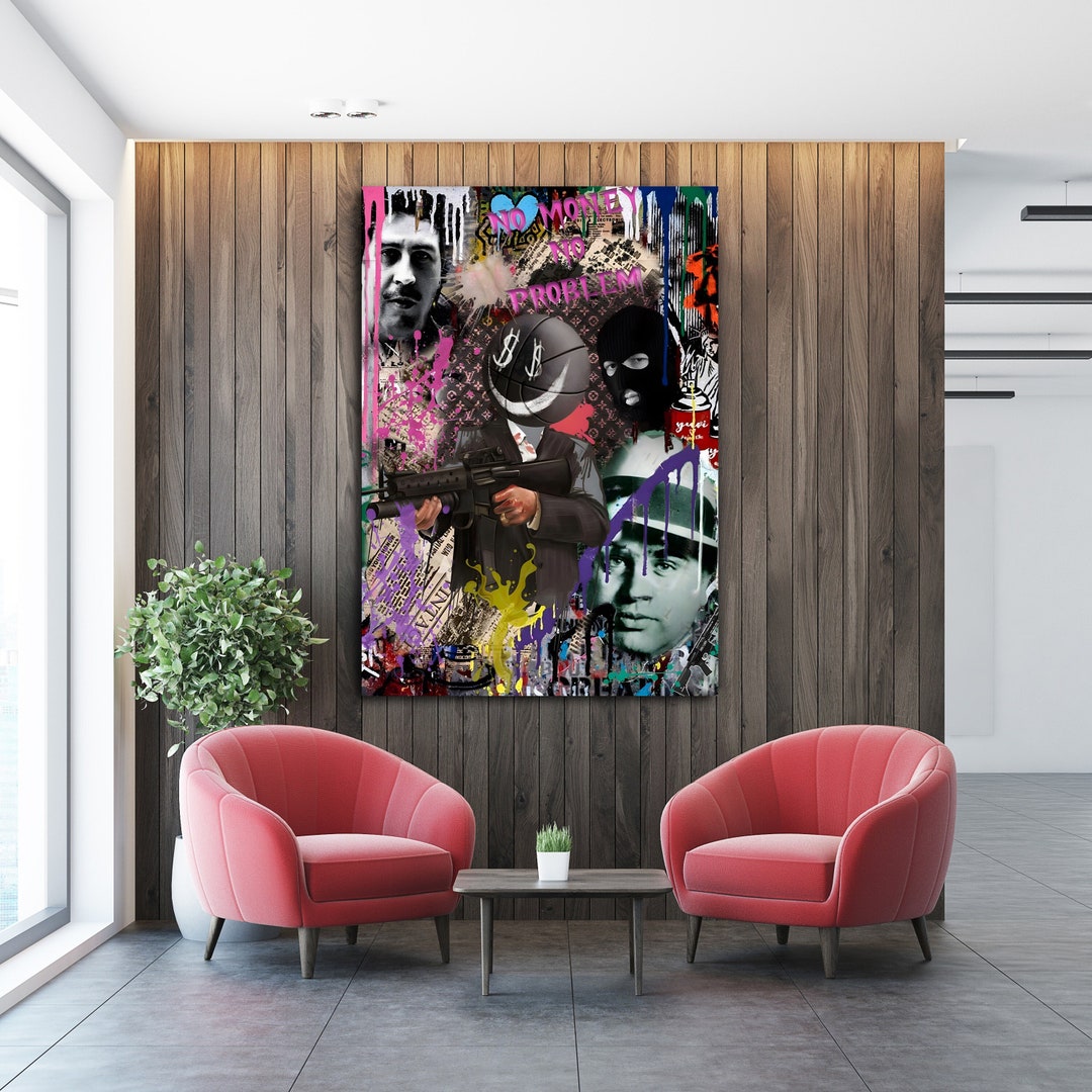 Pop Art Canvas Prints Pop Art Canvas Print Pop Art Wall Art Pop Art ...