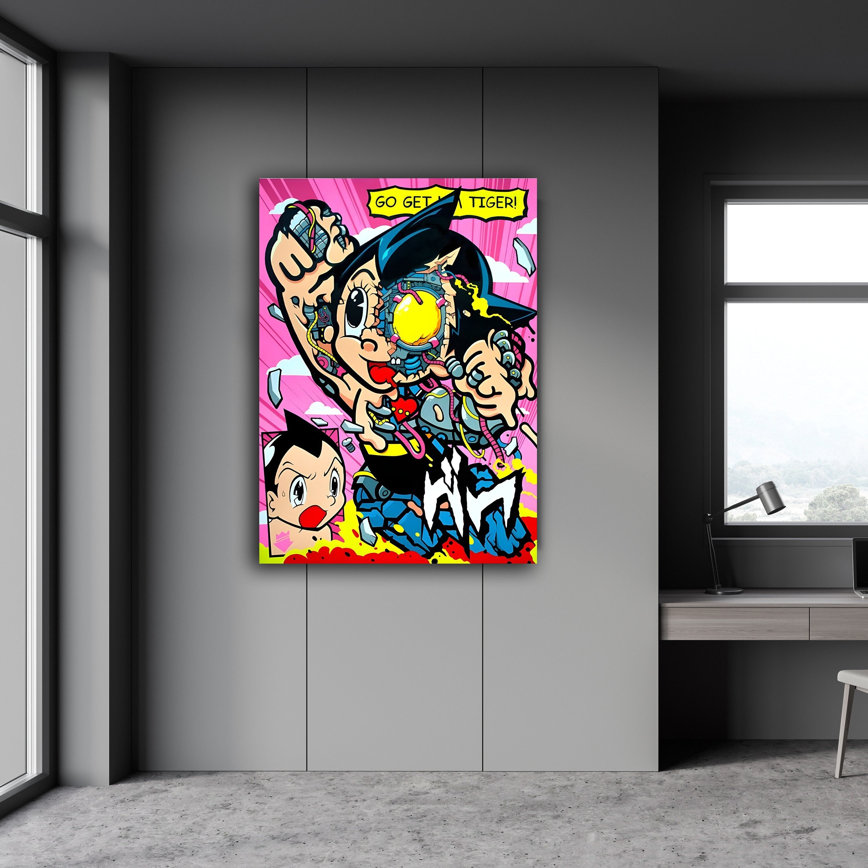 Astro Boy Wall Art Astro Boy Canvas Astro Boy Print Astro Boy - Etsy