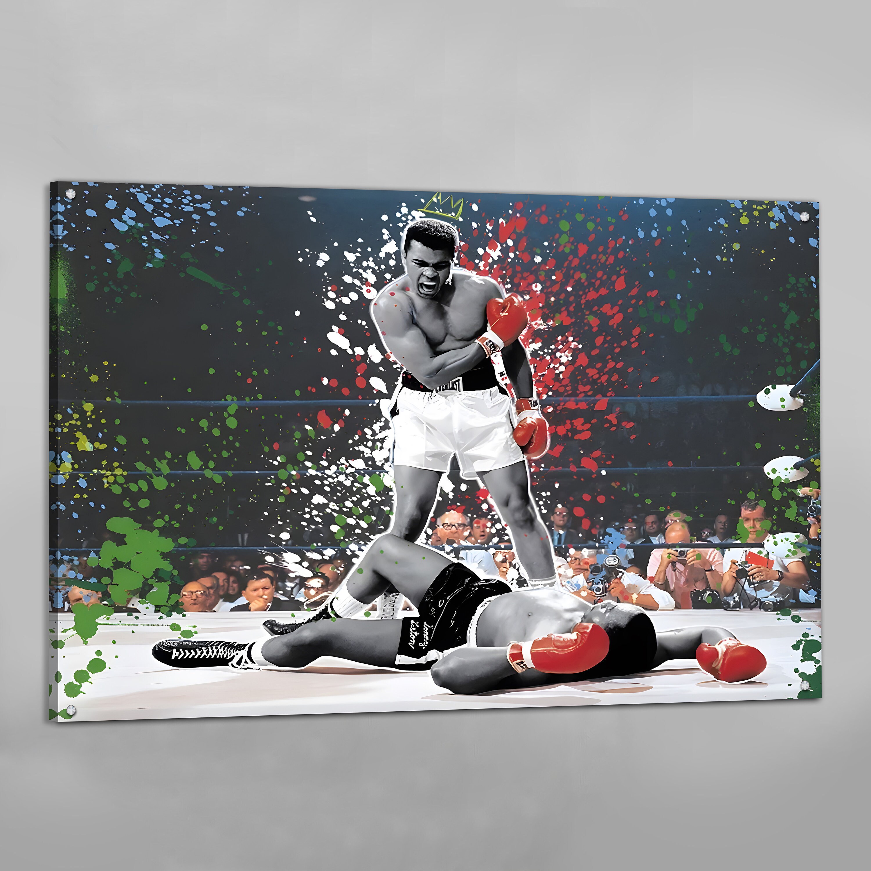 Muhammad Ali Wall Art Muhammad Ali Canvas Muhammad Ali Canvas - Etsy