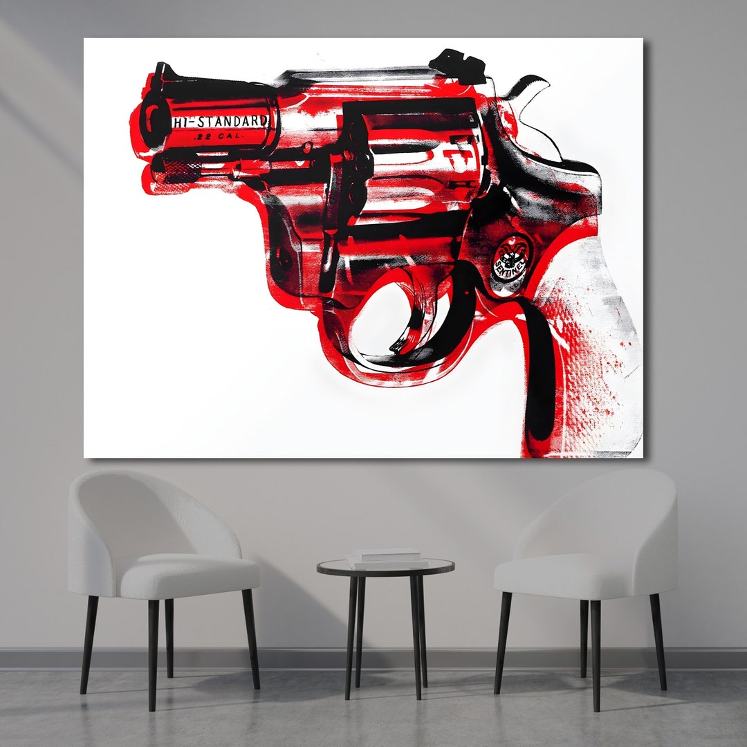 Revolver Wall Art Revolver Canvas Andy Warhol Wall Art Andy Warhol ...