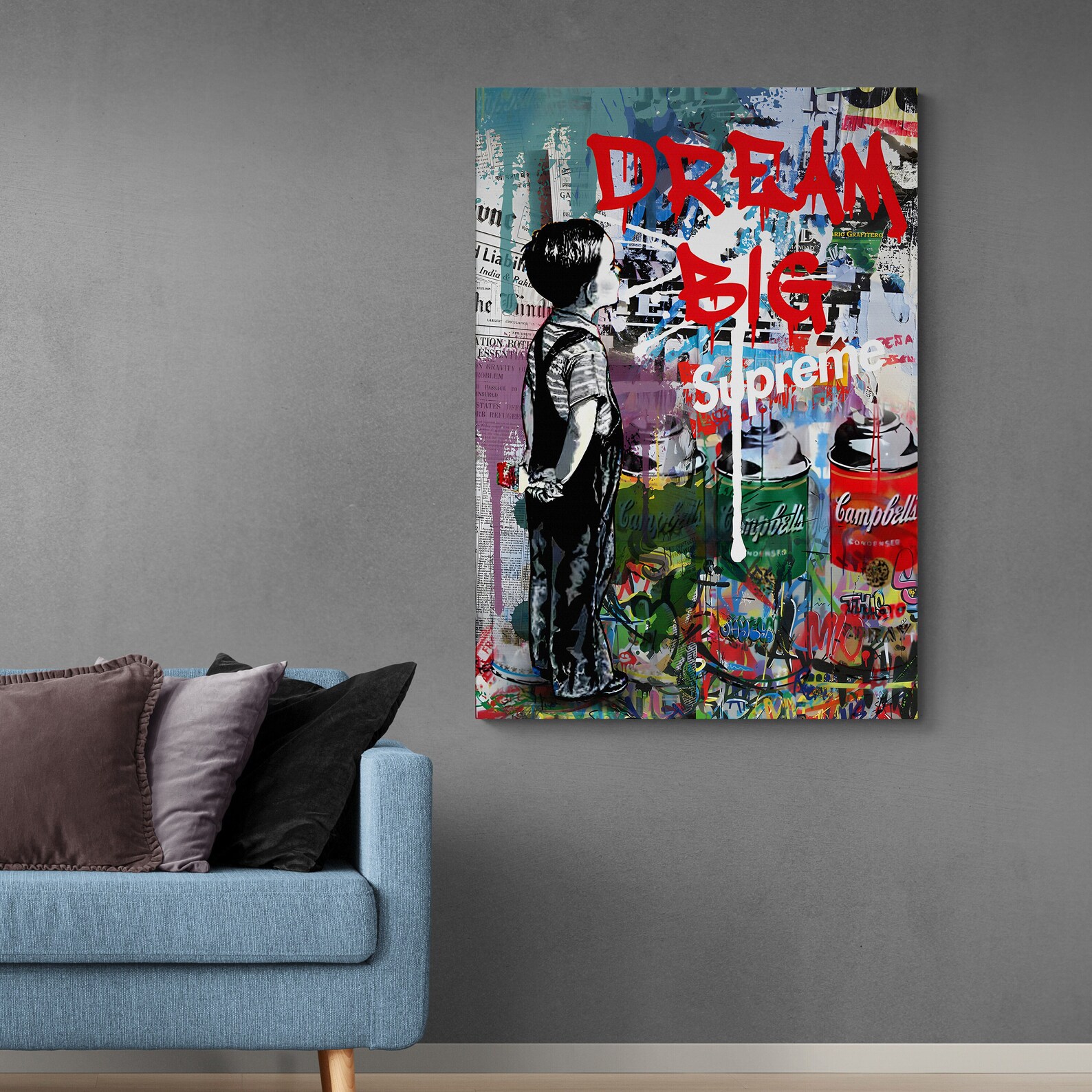 Graffiti Art Graffiti Canvas Graffiti Canvas Art Graffiti Wall Decor ...